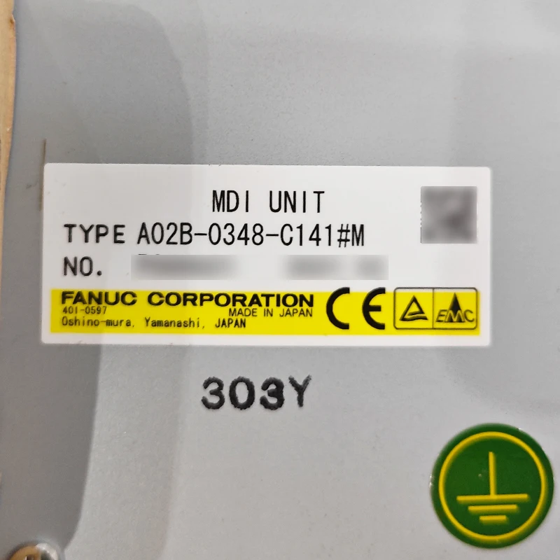 A02B-0348-C141#M #T MDI UNIT FANUC - 100% Original Quality