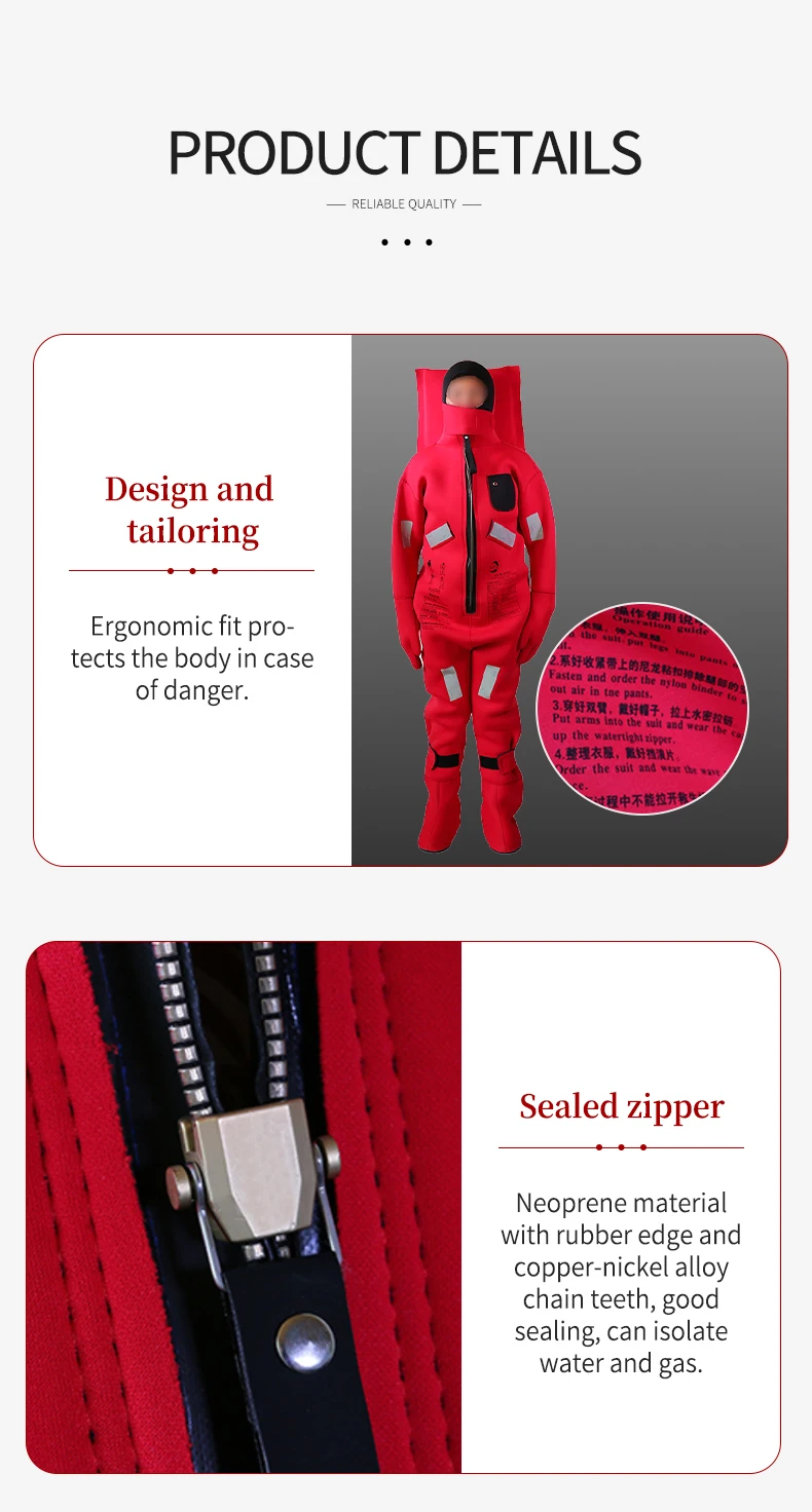 Life-saving Appliance IMPA Code 330195 SOLAS MED Approved Insulated ...