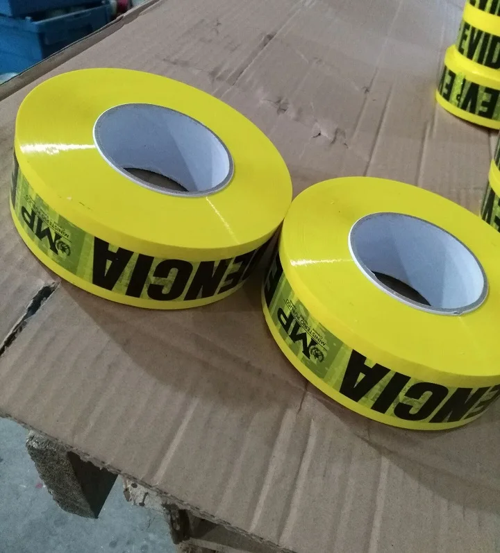 Warning Custom Line Barrier Caution Yellow Printable Pe Crime Scene Tape - Buy Polyethylene Do ...