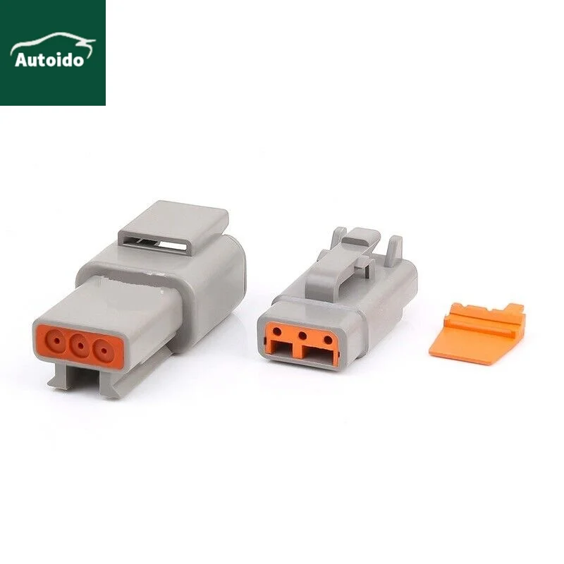 Deutsch 3 Pin Connector Waterproof Electrical Wire Connectors,Deutsch ...