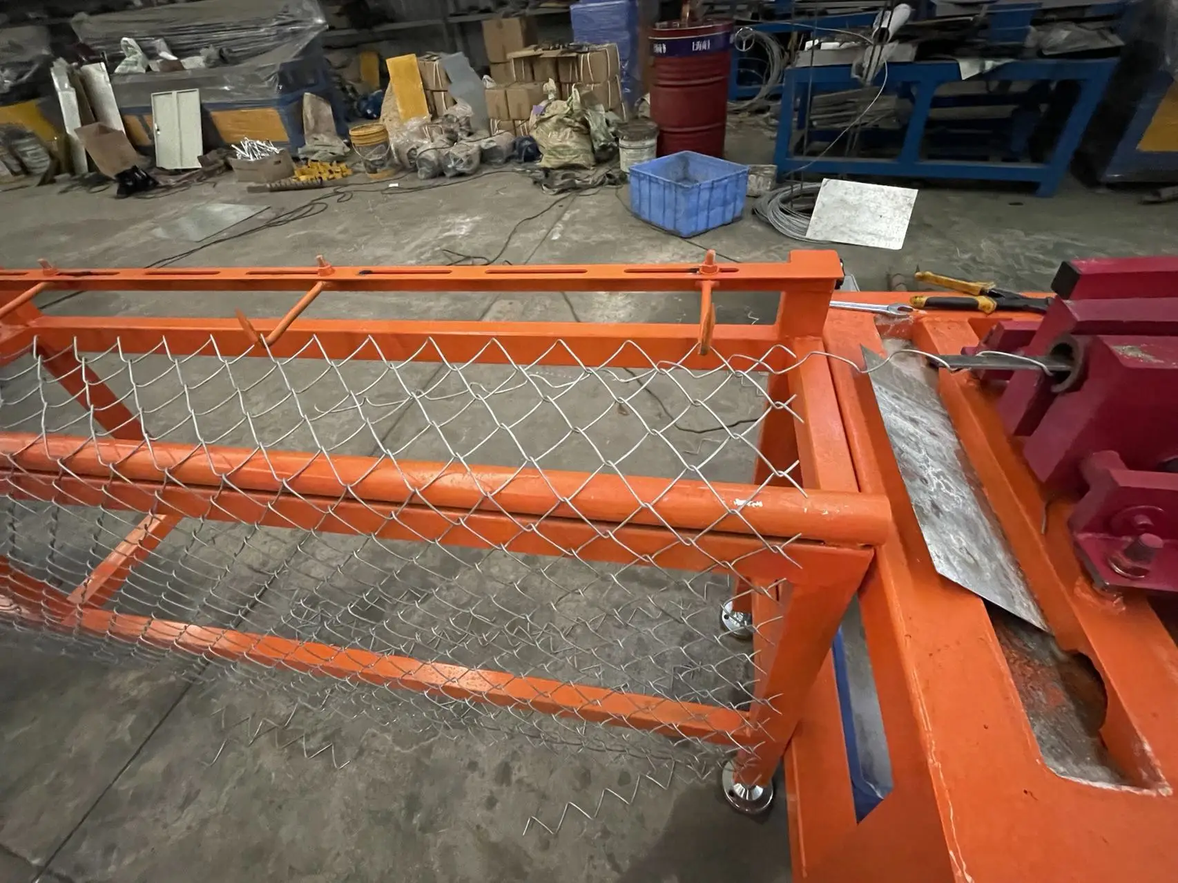 Semi Automatic Chain Link Fence Making Machine - 3 Years Warranty