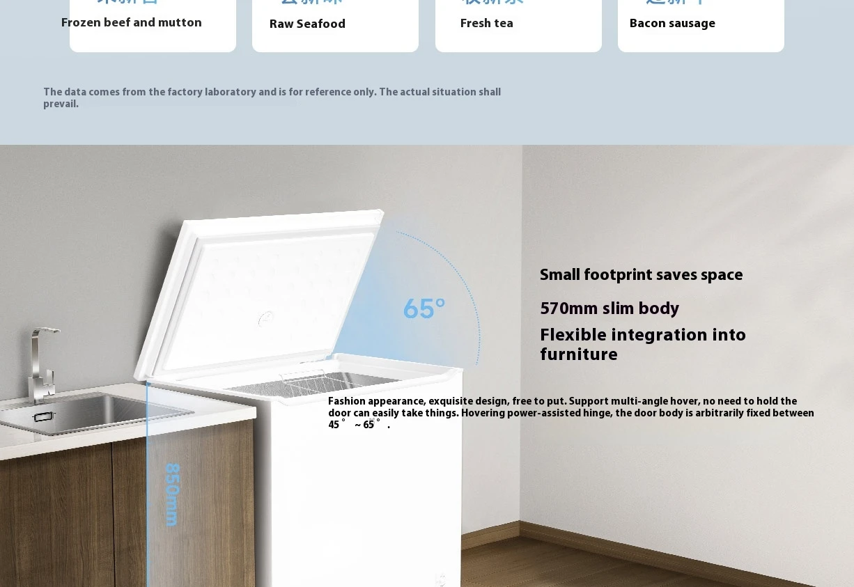 Xiaomi Mijia Freezer - 203L Refrigerator with Folding Door