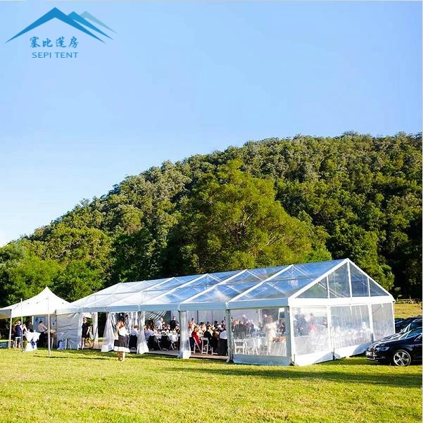 Outdoor Luxury Waterproof PVC Clear Top Aluminum Transparent Party ...