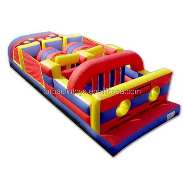 Kids Inflatable Extreme Obstacle Challenge Course 8x3m Full Set ...