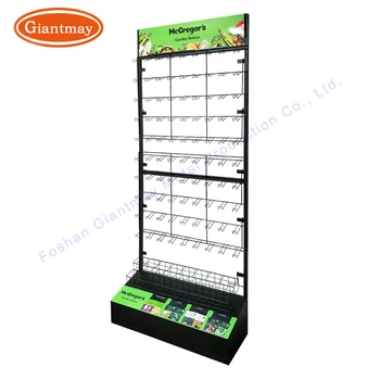 Wholesale Metal Retail Shop Seed Display Stand Hanging Seed Display ...