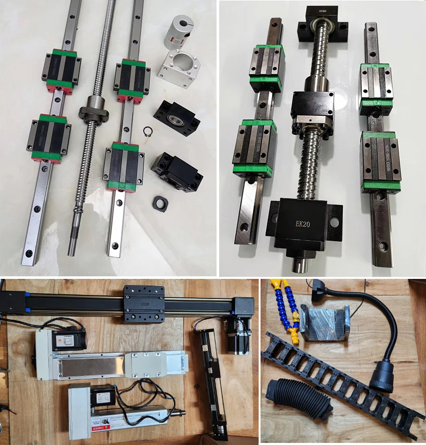 Slide Bearing Linear Guide Rail Block Cnc Parts 3d Printer Hgw/hgh/hgr/egw/egh Hiwin Linear ...