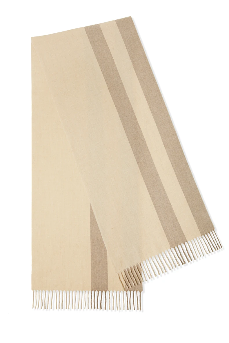 Inner Mongolian 60s Half Worsted 100% Real Pure Cashmere Scarf Custom ...