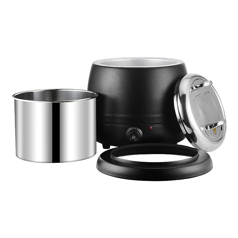 Electric 10l/13l Soup Warmer Kettle Stainless Steel Soup Heating Pot ...