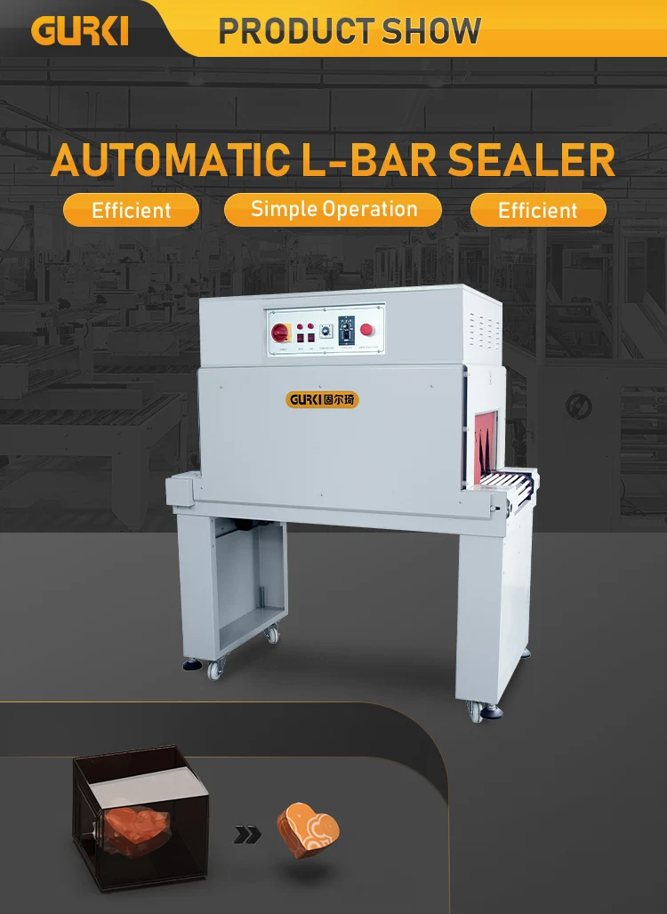 GURKI Tunnel Shrink Packaging Machine - Efficient & Reliable