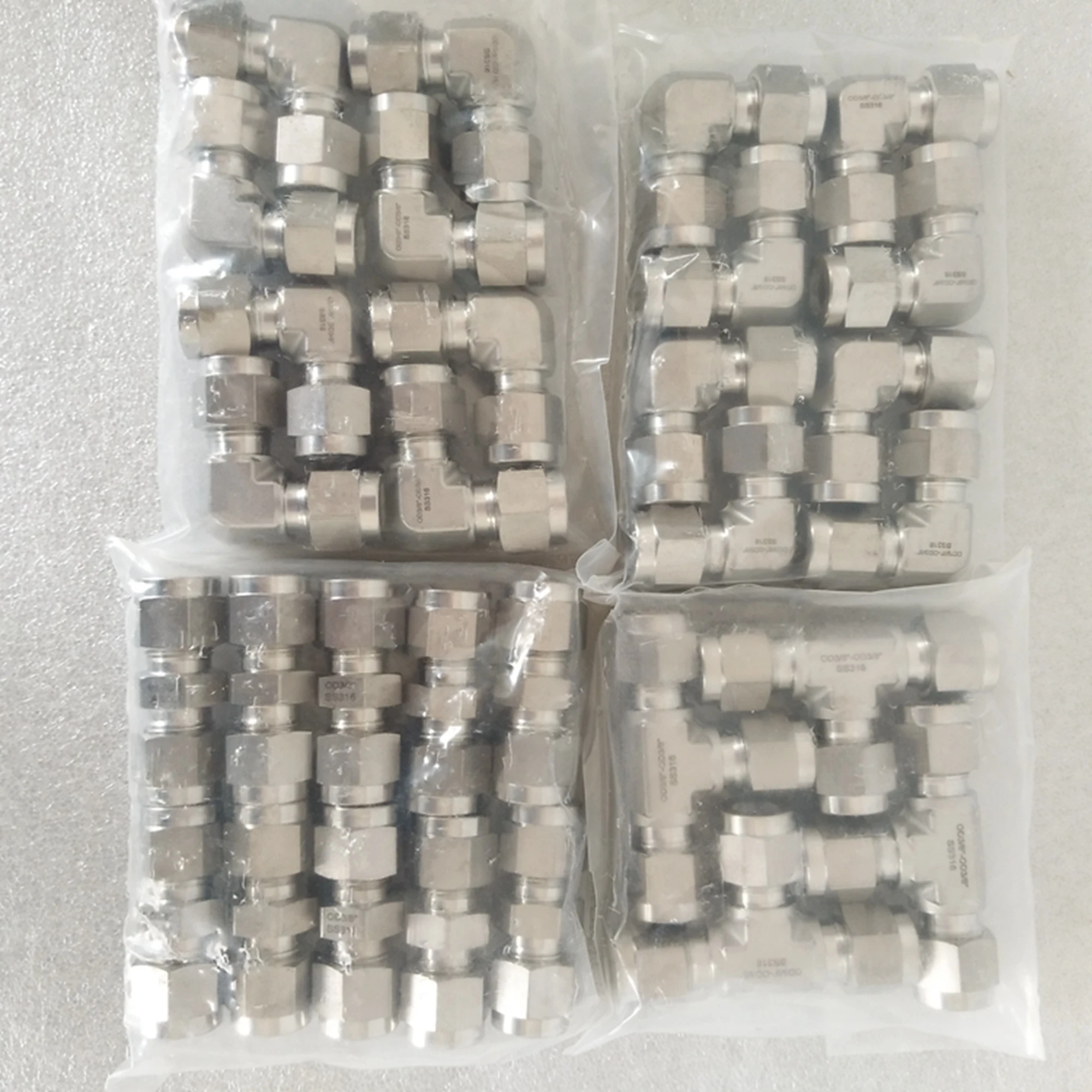 10mm Tube X 1/2" NPT Male Connector - 316 Stainless Steel Compression ...