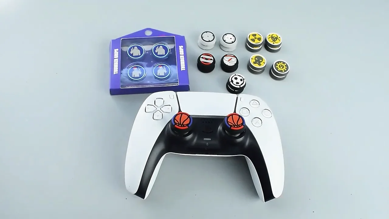 Honson Analog Extenders Thumbstick Grips Cover Button Colors Silicon ...