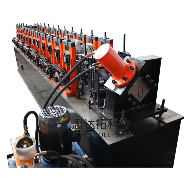 Automatic Steel U Channel Profile Shutter Door Panels Guide Rail Roll ...