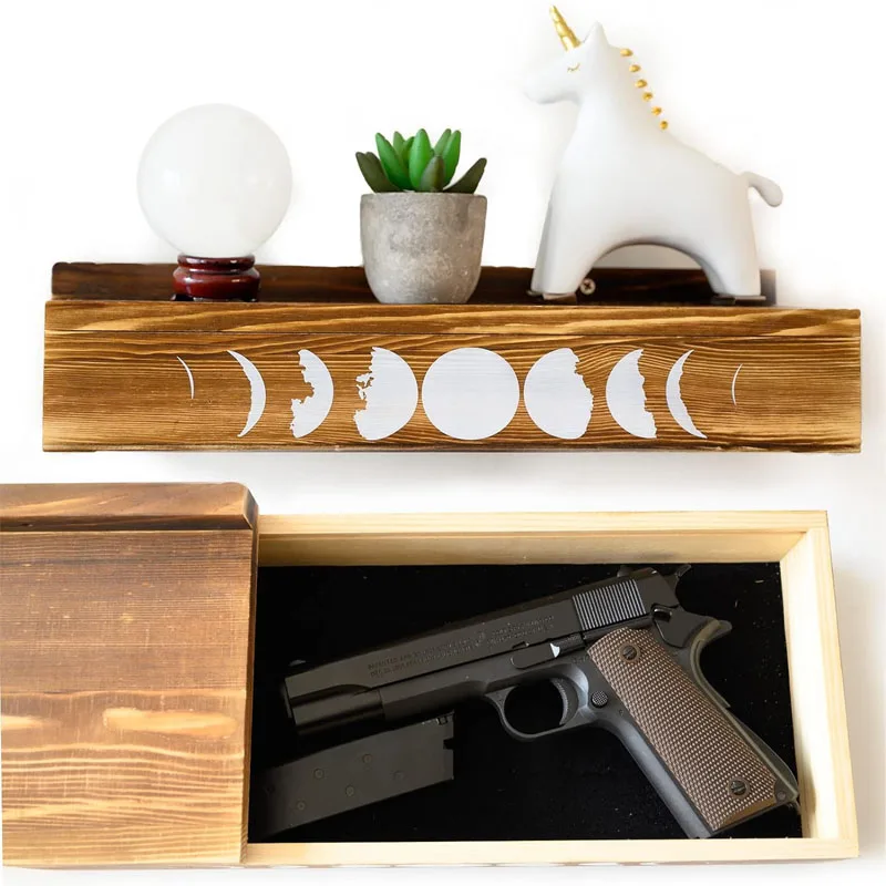 Hidden Gun Sotrage Shelf-concealment Furniture Wide Shelf Hidden ...