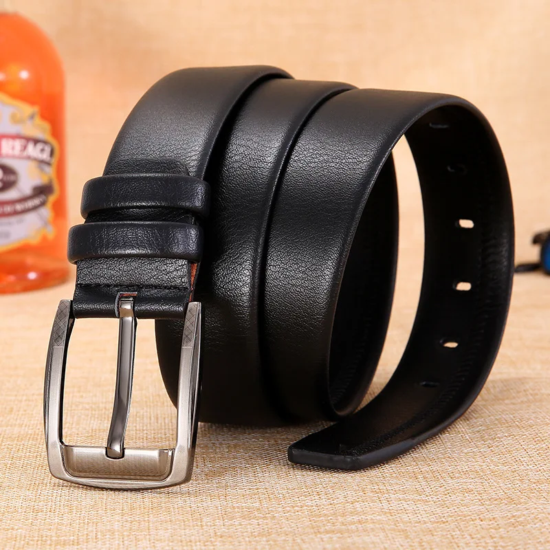 The New Casual and Versatile Embossed Pvc Binding Needle Buckle Men'S ...
