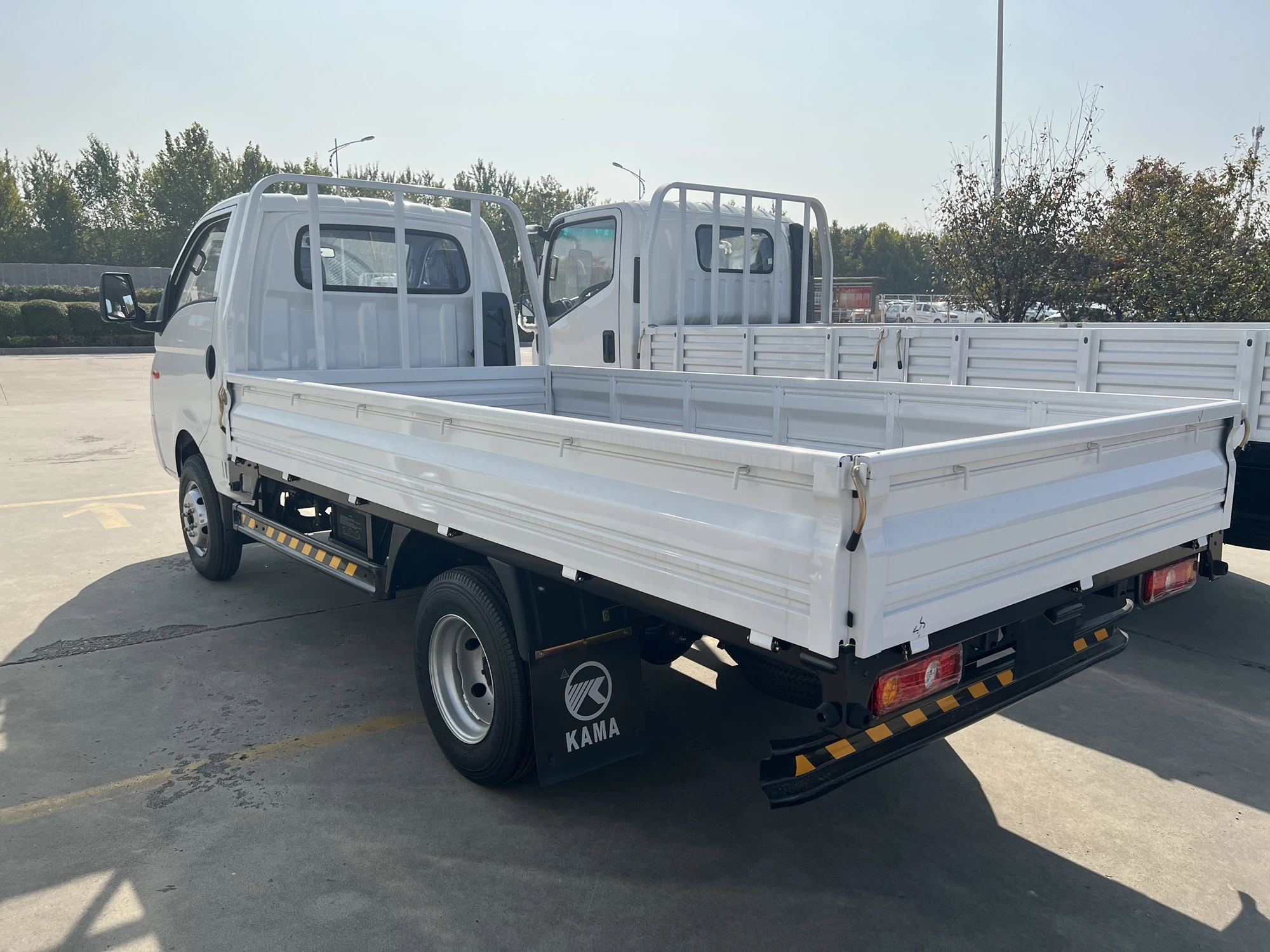 Kama Light Cargo Truck 4x2 Diesel Engine Van Mini Lorry Cargo Kama ...