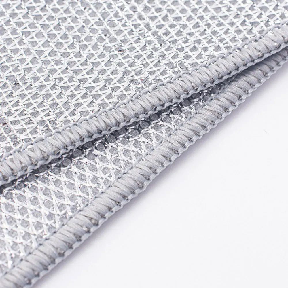 Multipurpose Wire Dishwashing Rags For Wet Dry Metal Mesh Cloth ...