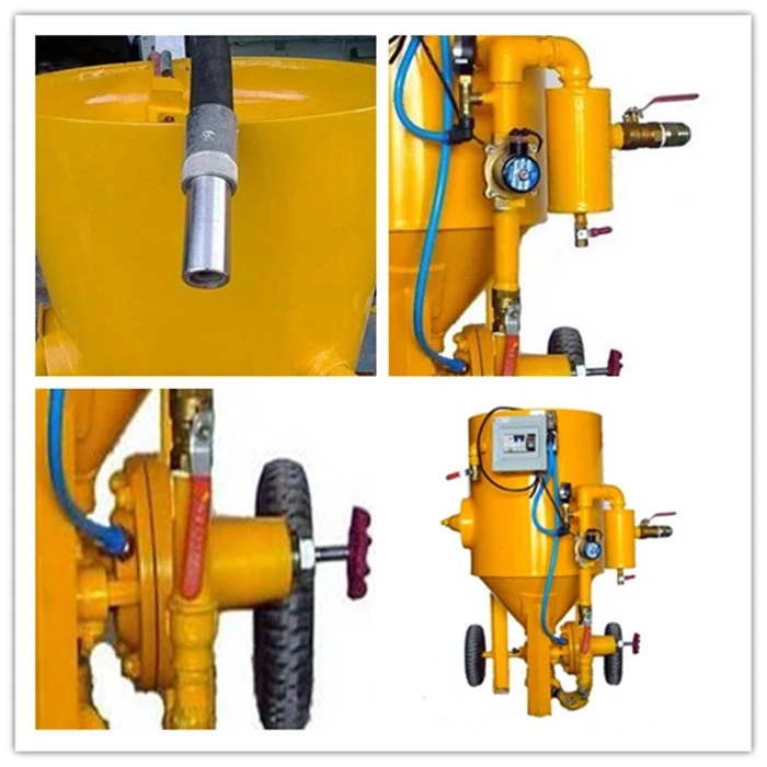 Deep Descaling Type Agitator Dry Ice Cleaner Remotely Controlled Dry ...