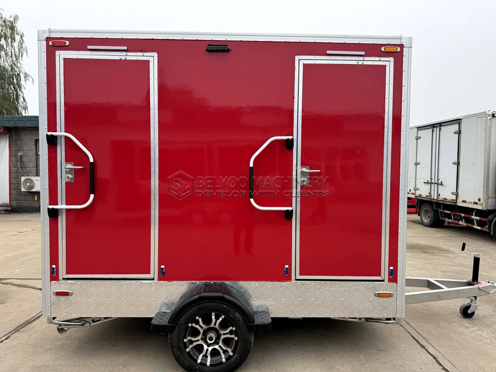 Customizable Event Restroom Trailer with Spacious Design and Energy ...