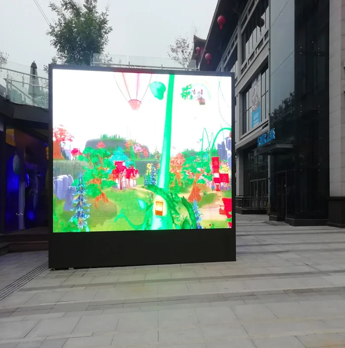 Player Outdoor Digital Signage And Led Display Led Module Led Screen P4 ...
