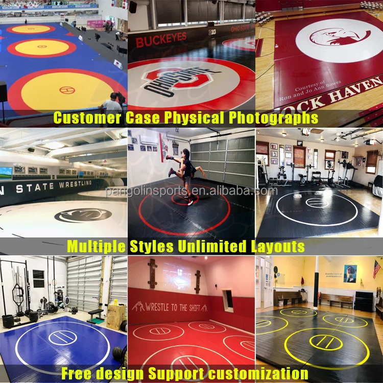 Best Home Wrestling Roll Mat Premium Martial Arts Clothing and Xpe Foam ...