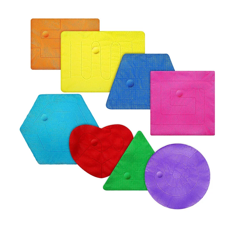Marble Maze Mat Sensory Fidget Stress Relief Toys Calming Sensory Mat ...