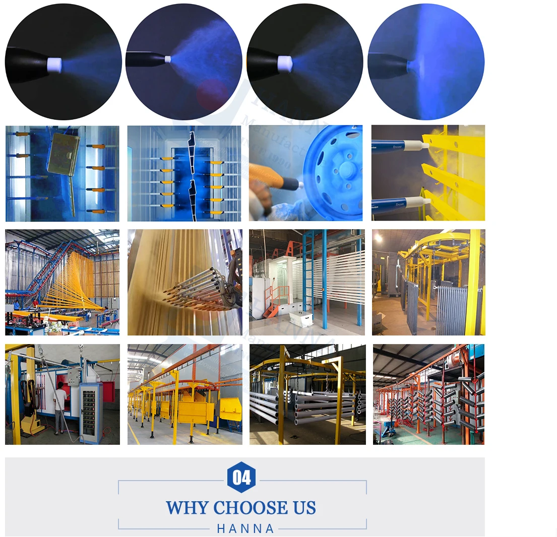 High Efficiency Powder Coating System - 2 Year Warranty