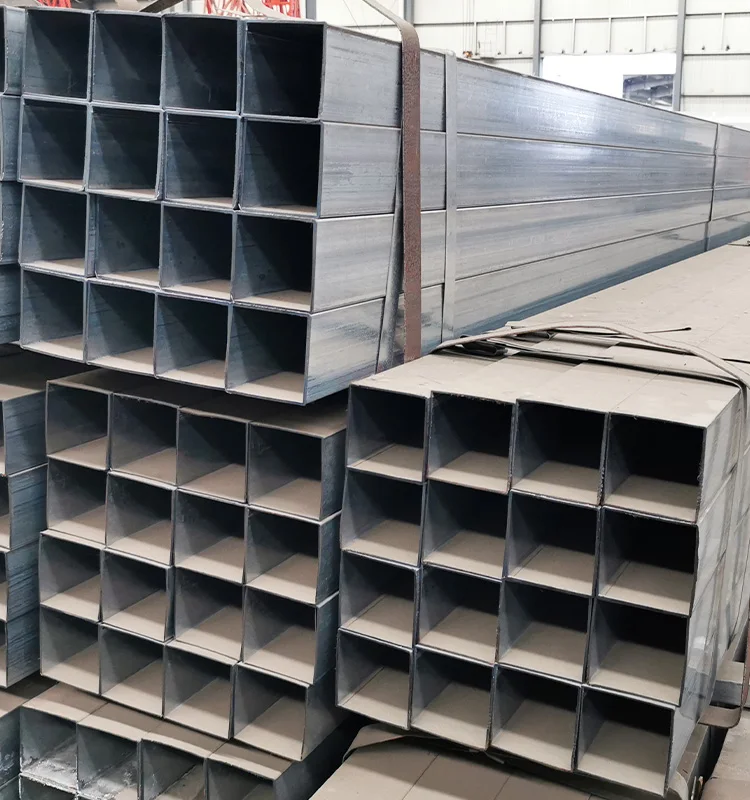Shs Pipe And Tube Rhs Steel Zinc Hot Dip Galvanized Square Rectangular ...