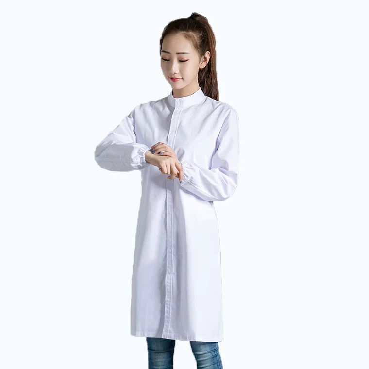 2020 Custom Food Factory Processing Worker Uniforms Worker White Coat ...