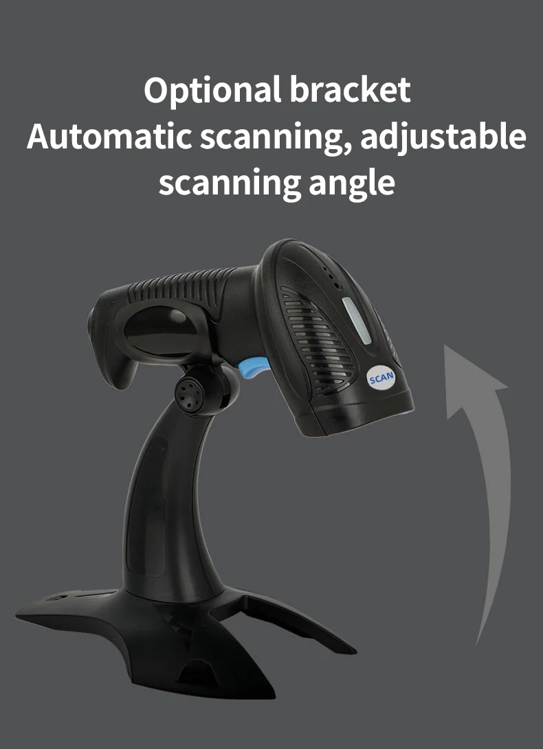 Mobile Payment Qr Code Barcode Reader Wired 1d 2d Barcode Scanner For Supermarket - Buy 1d 2d ...