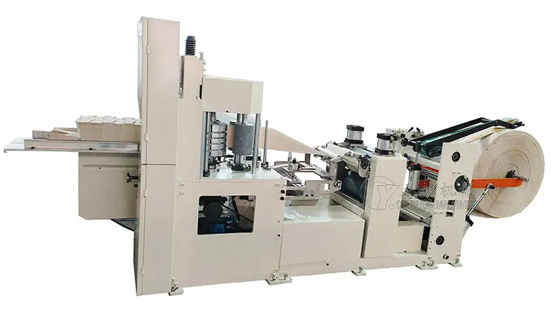 Mini Fully Automatic Napkin Folding Machine Napkin Machine Production ...