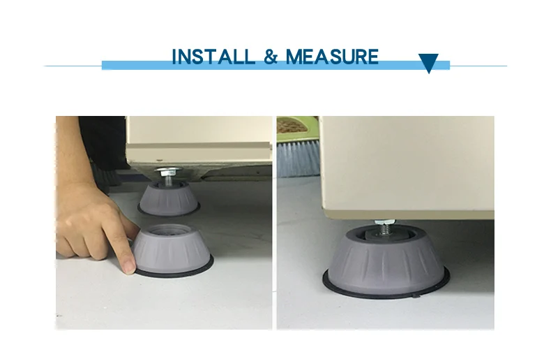 4pcs Anti-shockproof Refrigerator Feet Rubber Pads Anti Vibration ...