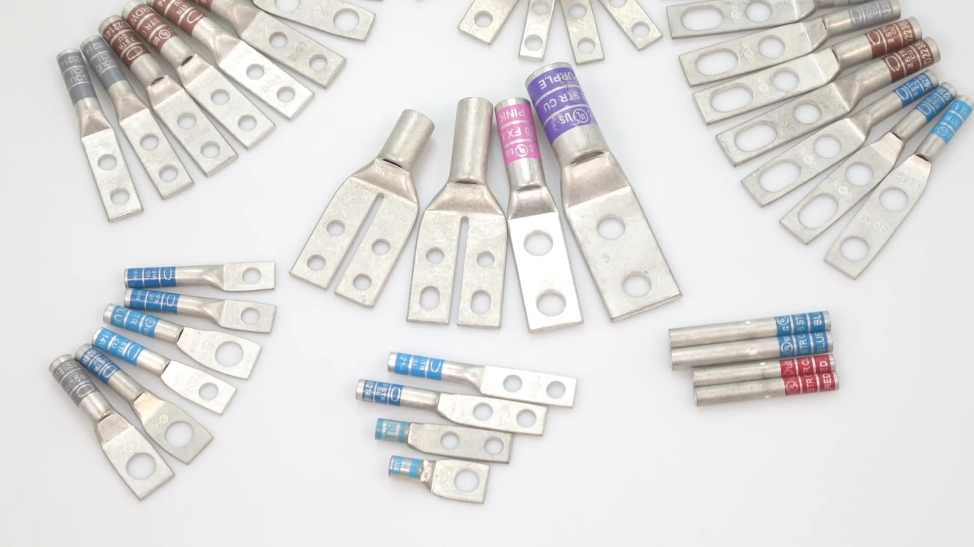 Tin Plated Heavy Duty Grounding Irreversible Compression Terminals ...