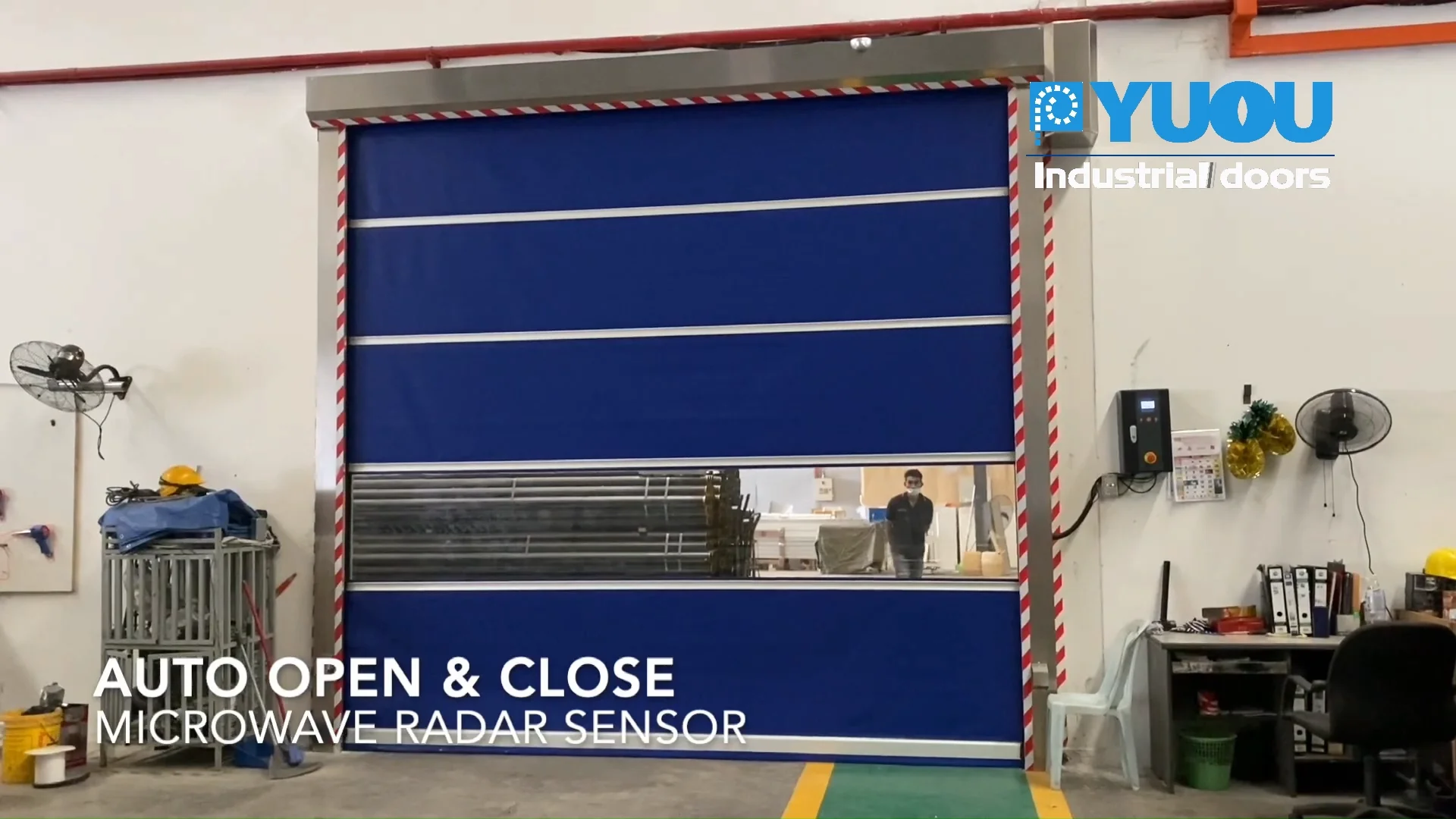 Industry Warehouse Pvc Plastic Fabric Curtain Clean Room High Quality ...