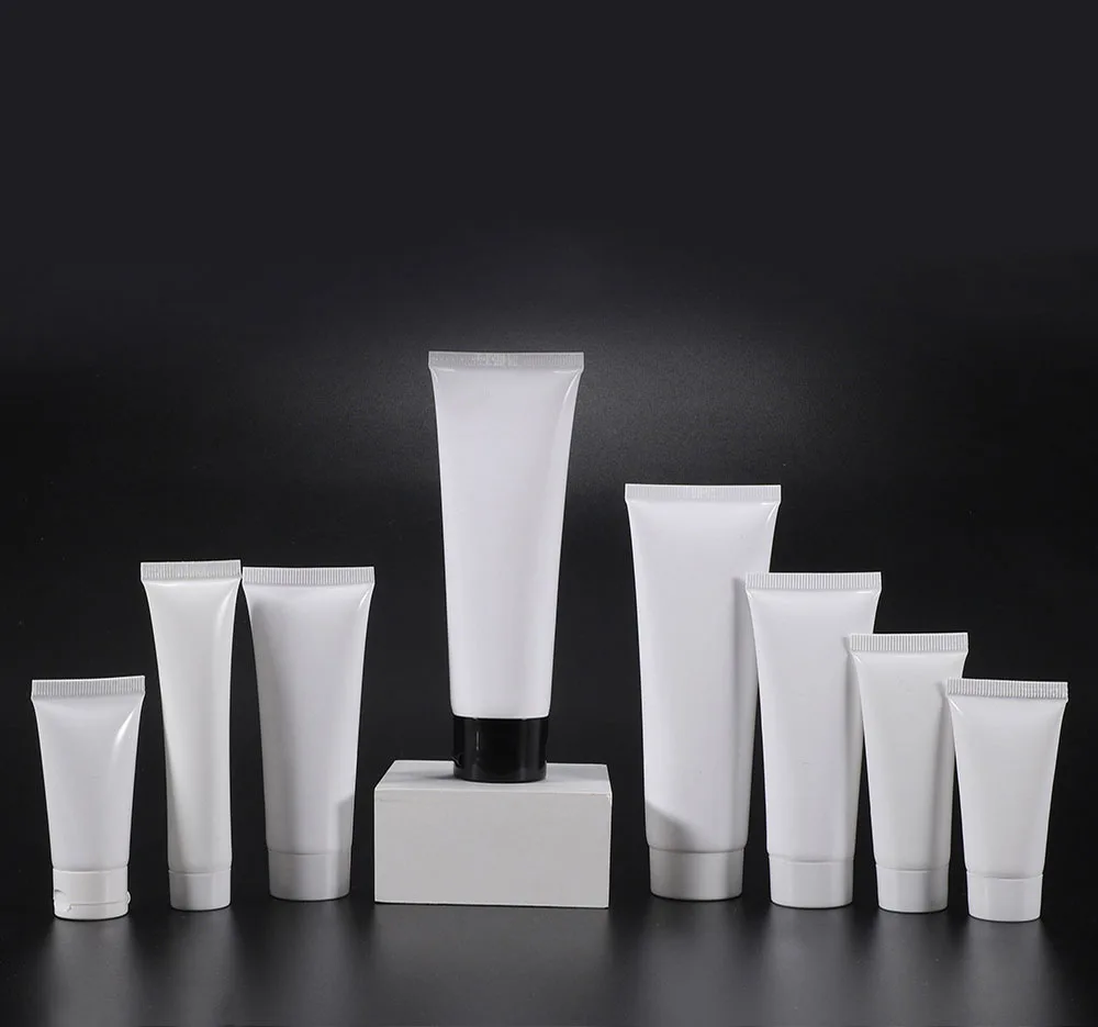 Petal Shape Screw Lid Plastic Soft Tube 80 G 100 G 250 G Soft Hand ...