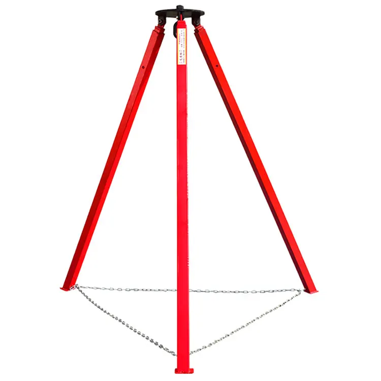 3 Ton Hoisting Telescopic Hand Hoist Inverted Chain Triangle Support ...
