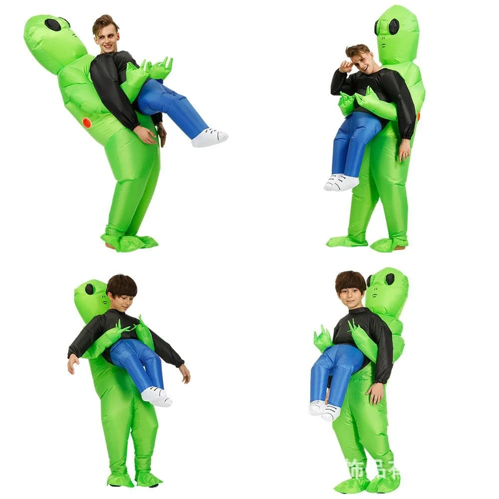 Cosplay Adult Kids Alien Inflatable Costume Boys Girl Party Inflatable ...