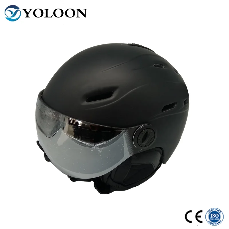 Helmet with Visor Ski - High End Custom Snow Ski Helmet