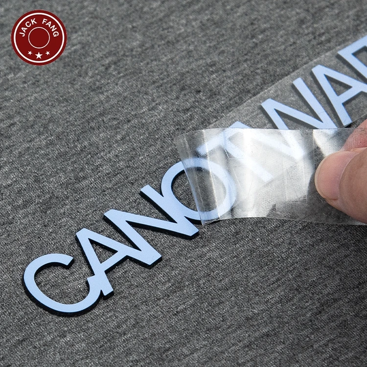 Custom Printed 3d Logo Tshirt Heat Press Printing Transfer Garment ...