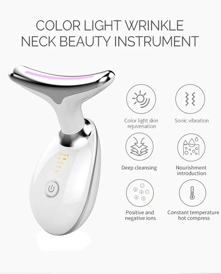 Professional Home Use Neck Beauty Instrument Neck Face Beauty Device ...