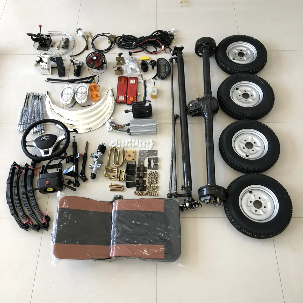 Dual 5000w 72v Electric 4 Wheel Car Conversion Kit for Picanto