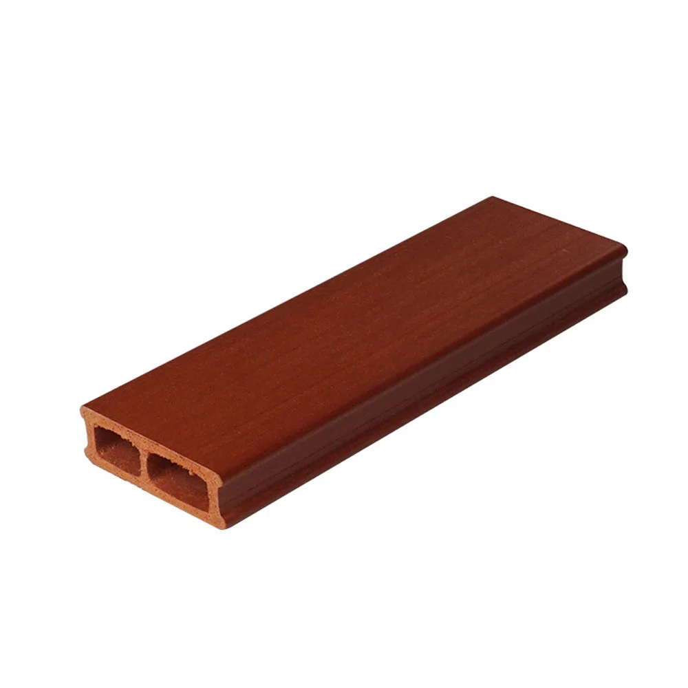 Custom Tubo De Madera Wpc Perfil Wpc Barrotes Co-extrusion Hollow Beams ...