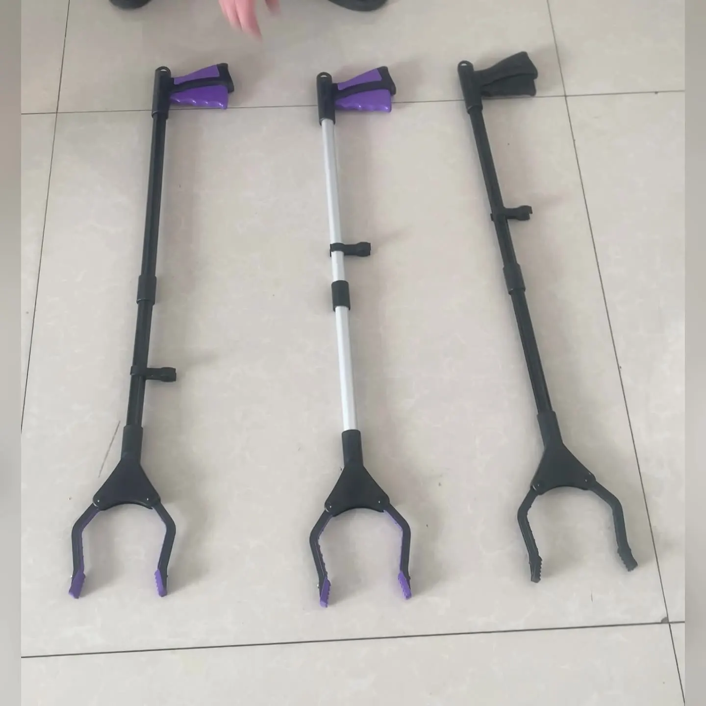 80cm Eco-Friendly Plastic Foldable Aquarium Tweezers Grabber Cleaning ...