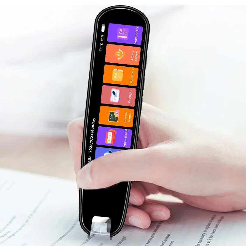 Hot Selling MD04 Touch Screen 134 Language Voice AI Translator Pen and ...