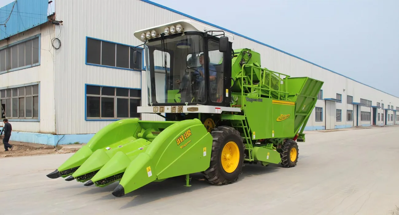 Mini Corn Harvester/corn Combine Harvester/bean Harvest Machine ...