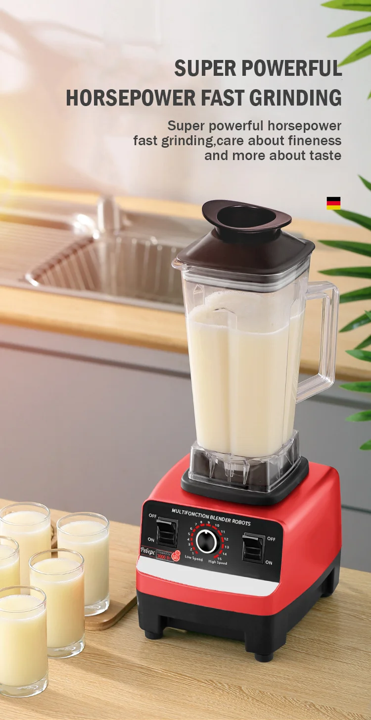Wholesalers Electric Large Commercial Blender - High Performance