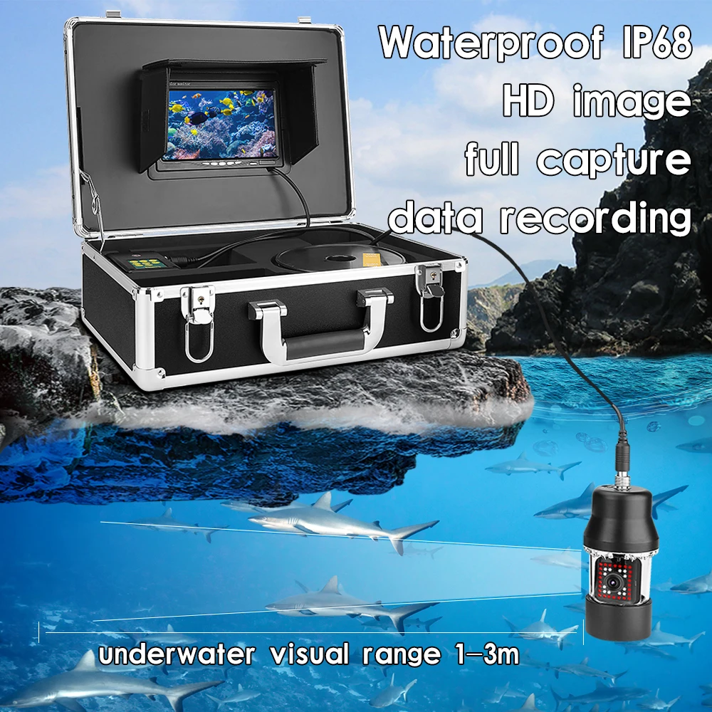 200m Underwater Observation Camera Deep Sea Ocean 360 Degree Underwater ...