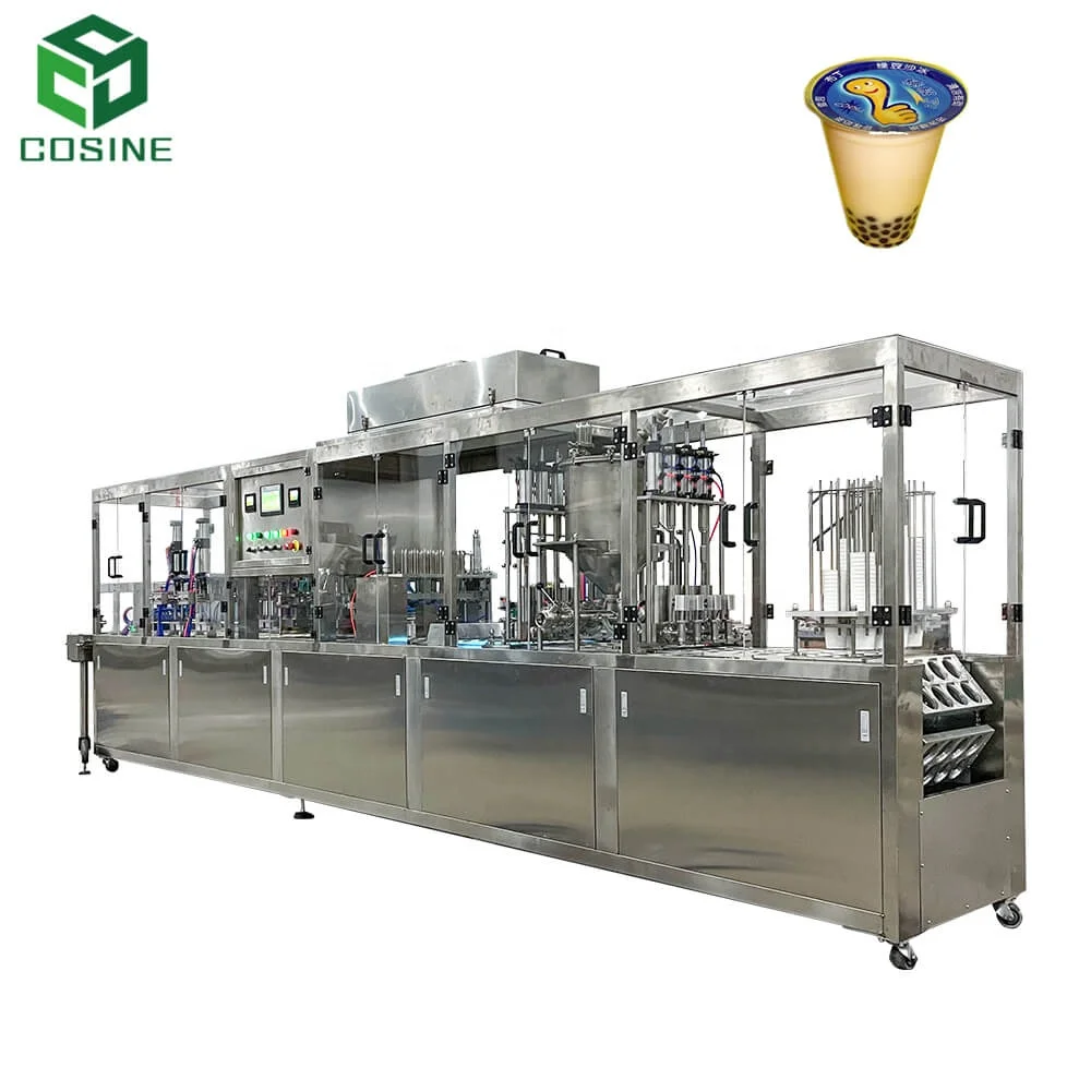 holy communion small plastic cup filling and sealing machine yogurt ...