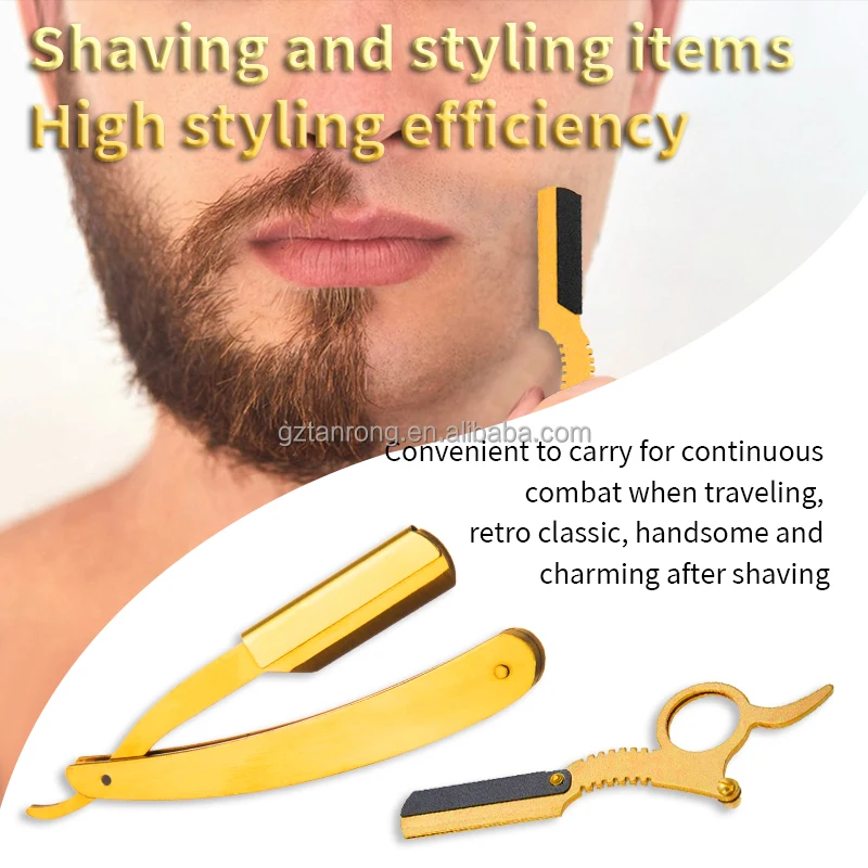 Wanmei Luxury Care Tools Set for Men Blade Shave Razor Curly Hairstyle ...