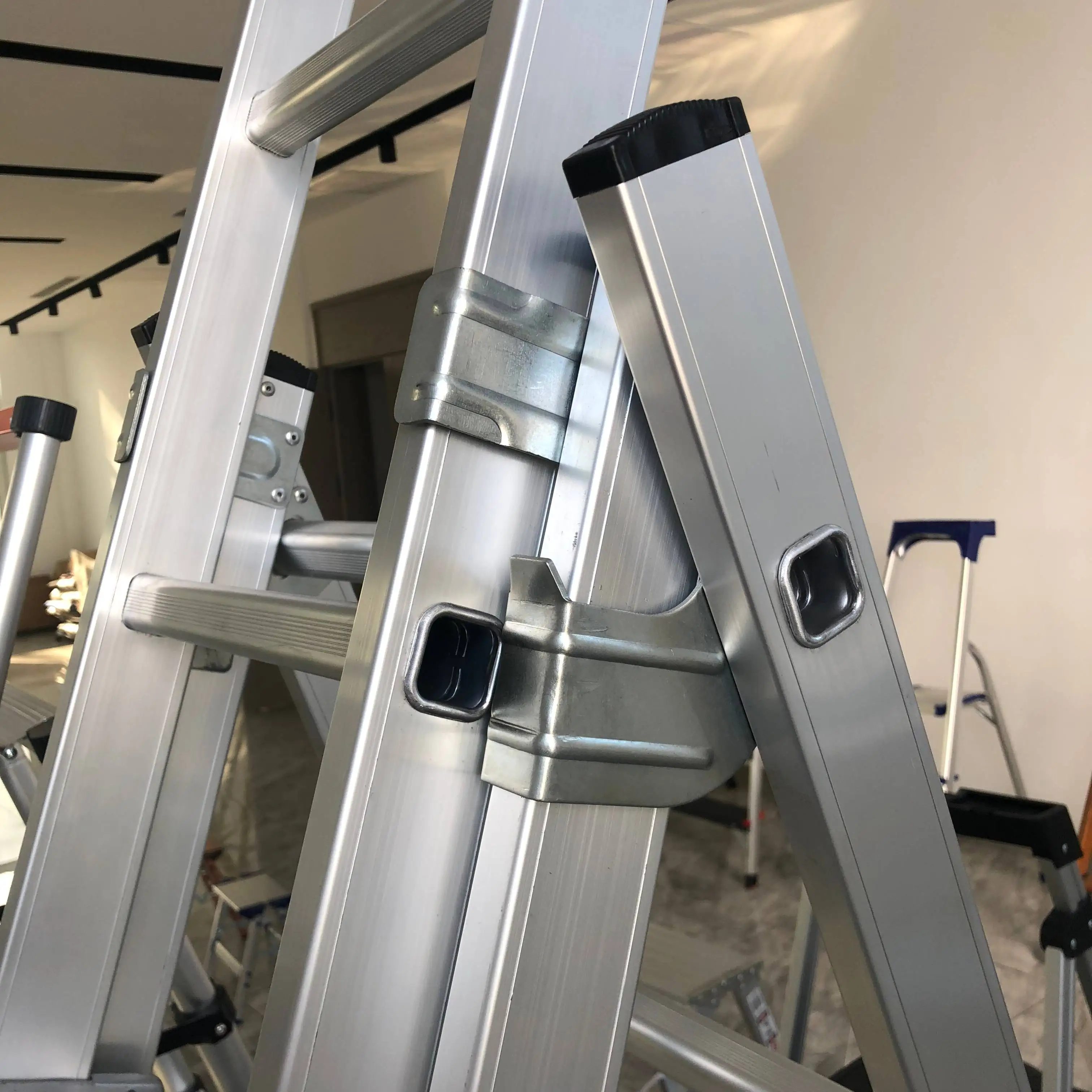 Heavy Duty Industrial Combination Ladder Accessories Hook Rope Brace ...