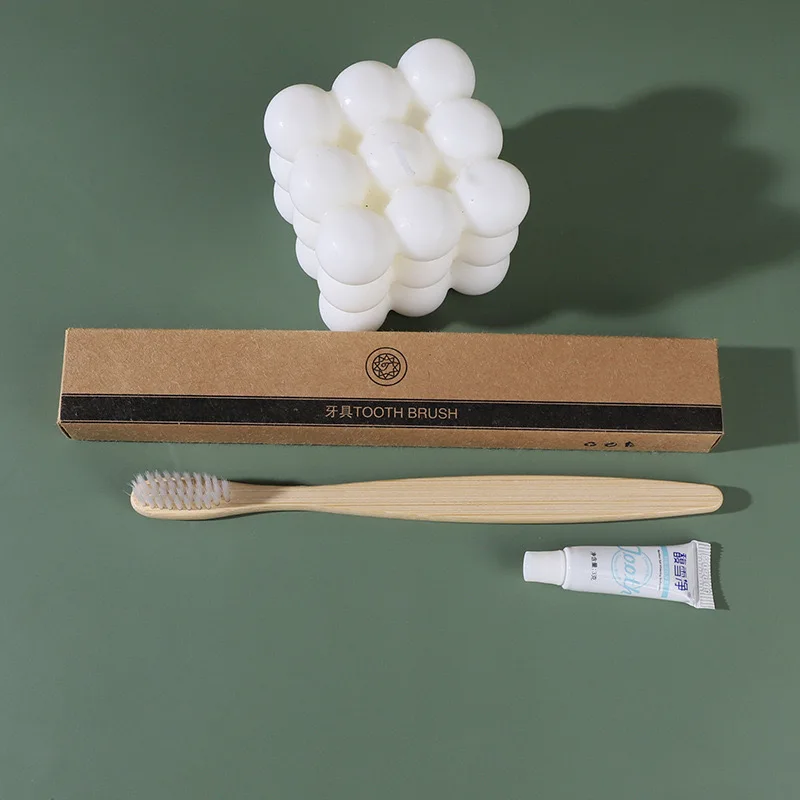 Biodegradable Hotel Toothbrush - Eco-Friendly Dental Kit
